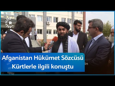 Afganistan Hükümet Sözcüsü Kürtlerle ilgili Diyarbakır'da Rûdaw'a konuştu