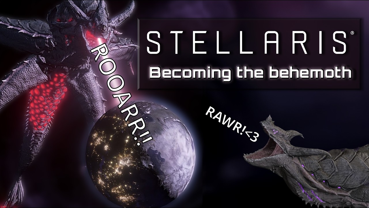 How To Become The BEHEMOTH In Under 6 Minutes | Stellaris: BioGenesis ...