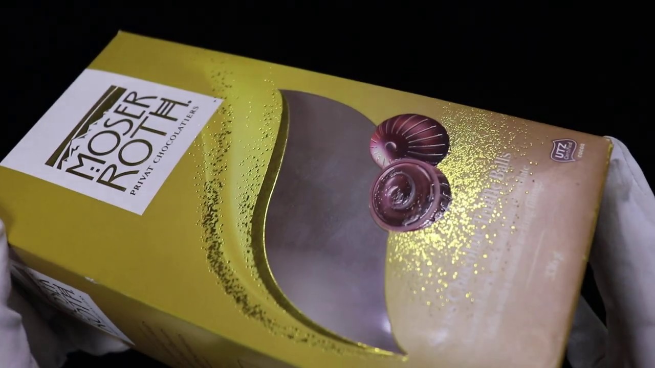 Soft Touch Matte Coating Folding Carton For Chocolate - YouTube