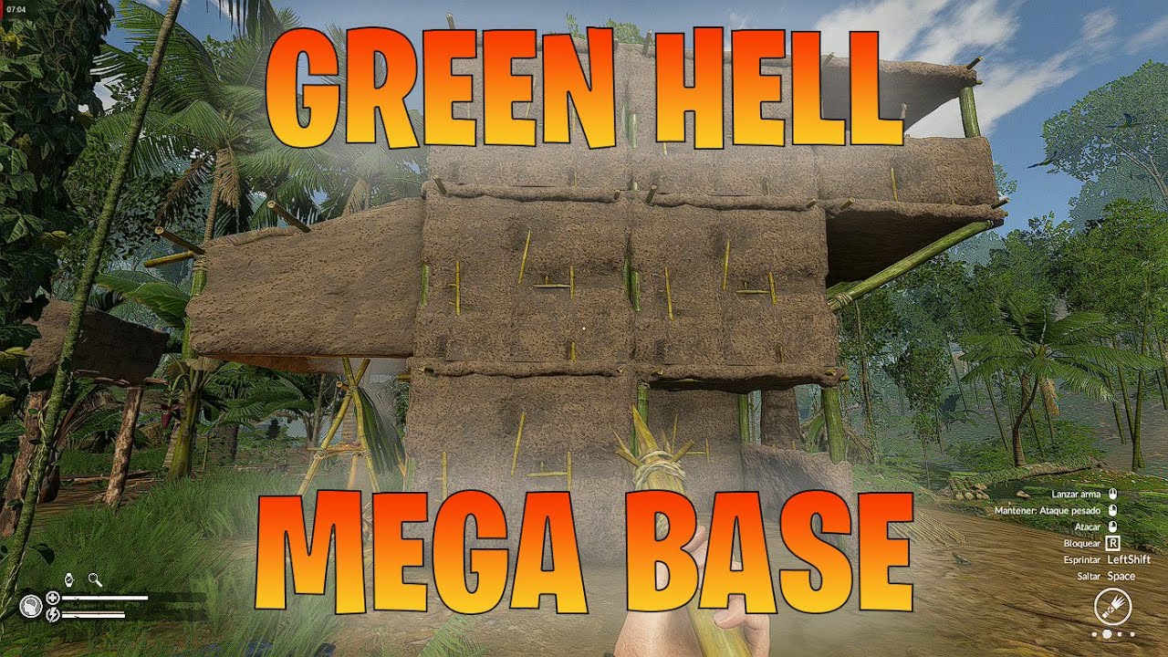 MEGA BASE GREEN HELL / CONSTRUCCION / ISLA / WILSON / TRAMPAS / GUIA ...