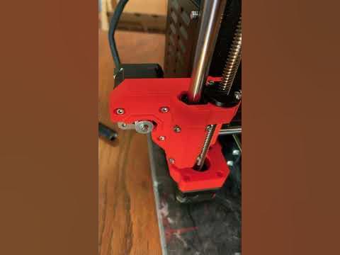 Prusa MK4 - Fixed a Loose Grub Screw on X Axis That Caused Slight Layer shift - YouTube
