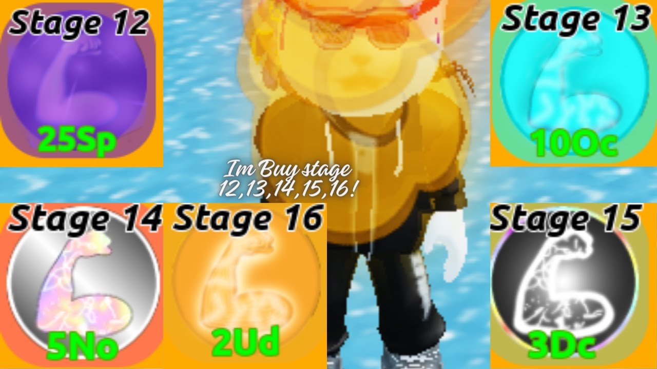 im buy stage 12,13,14,15,16 in Shadow Lifting Simulator - YouTube