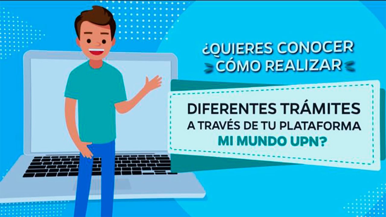 Tutorial como realizar tus tramites en la plataforma UPN - YouTube