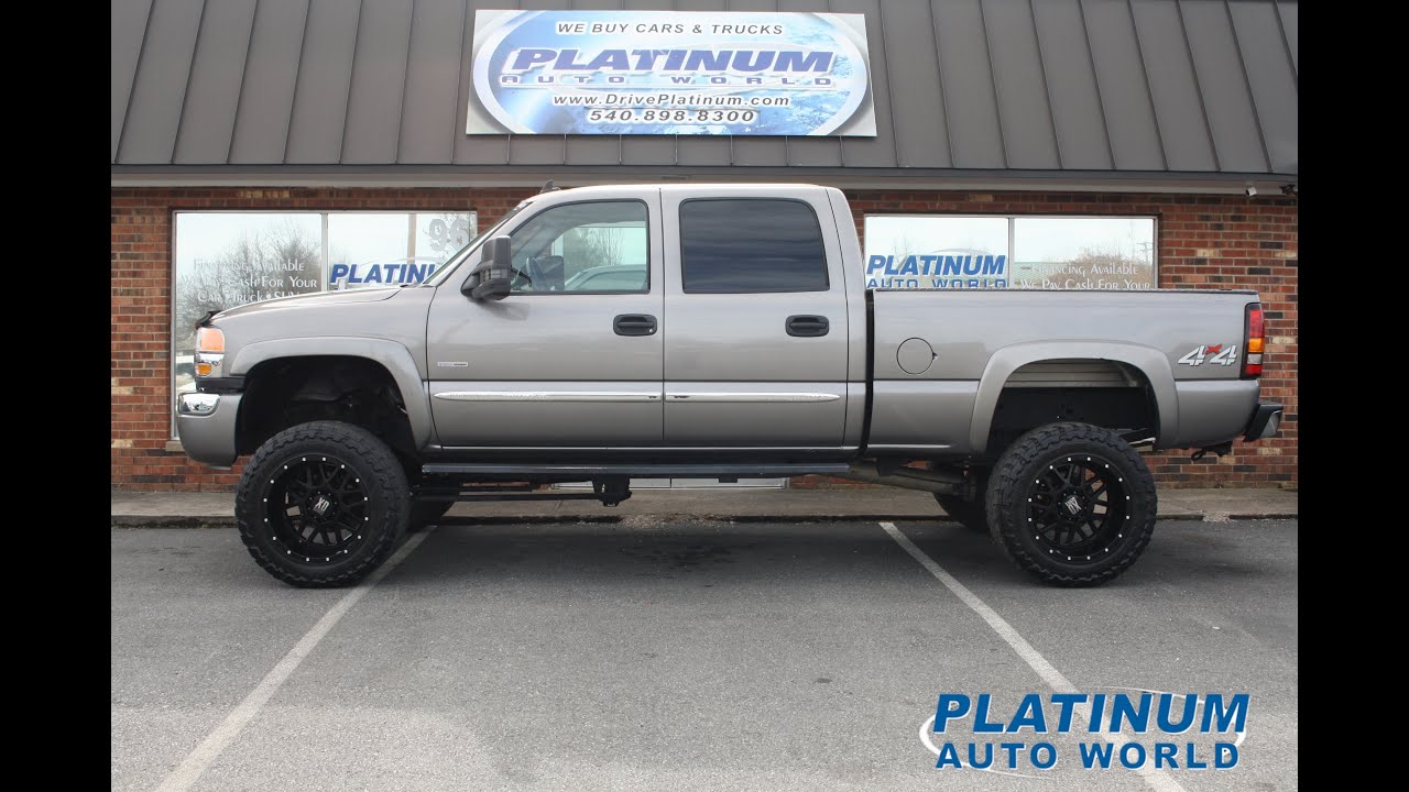 Lifted 2007 GMC Sierra 2500HD LBZ Duramax Diesel 4x4 - YouTube