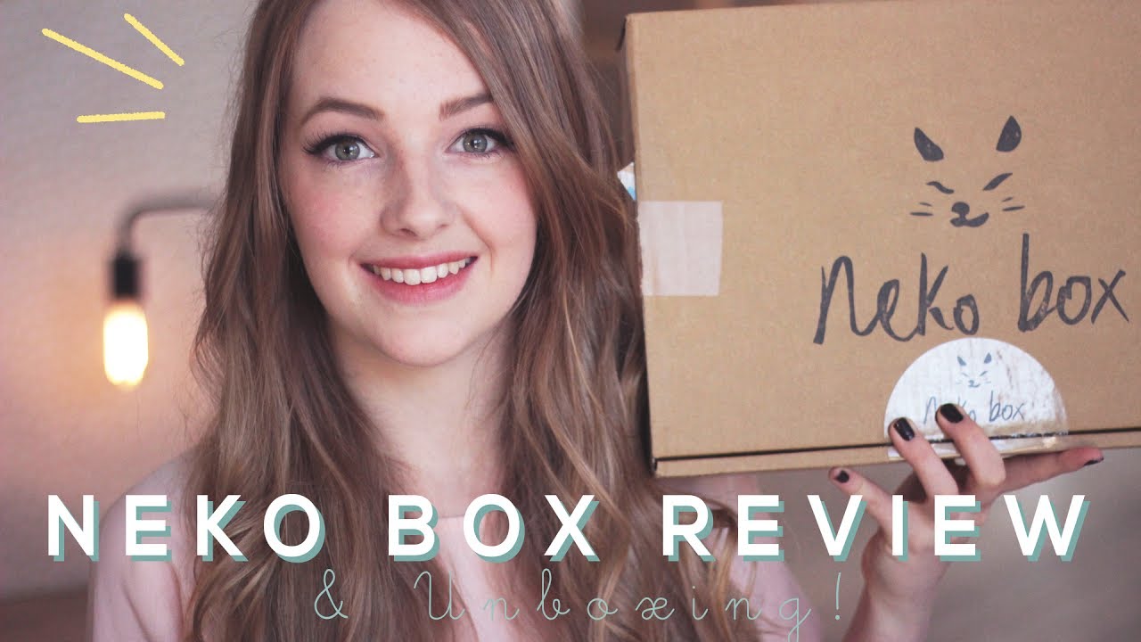 Neko Box Review and Unboxing! // Japanese Subscription Box - YouTube