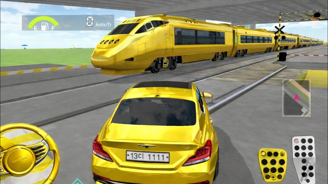 New Golden Mercedes VS Golden Bullet Train - 3 D Driving Class 2026 ...