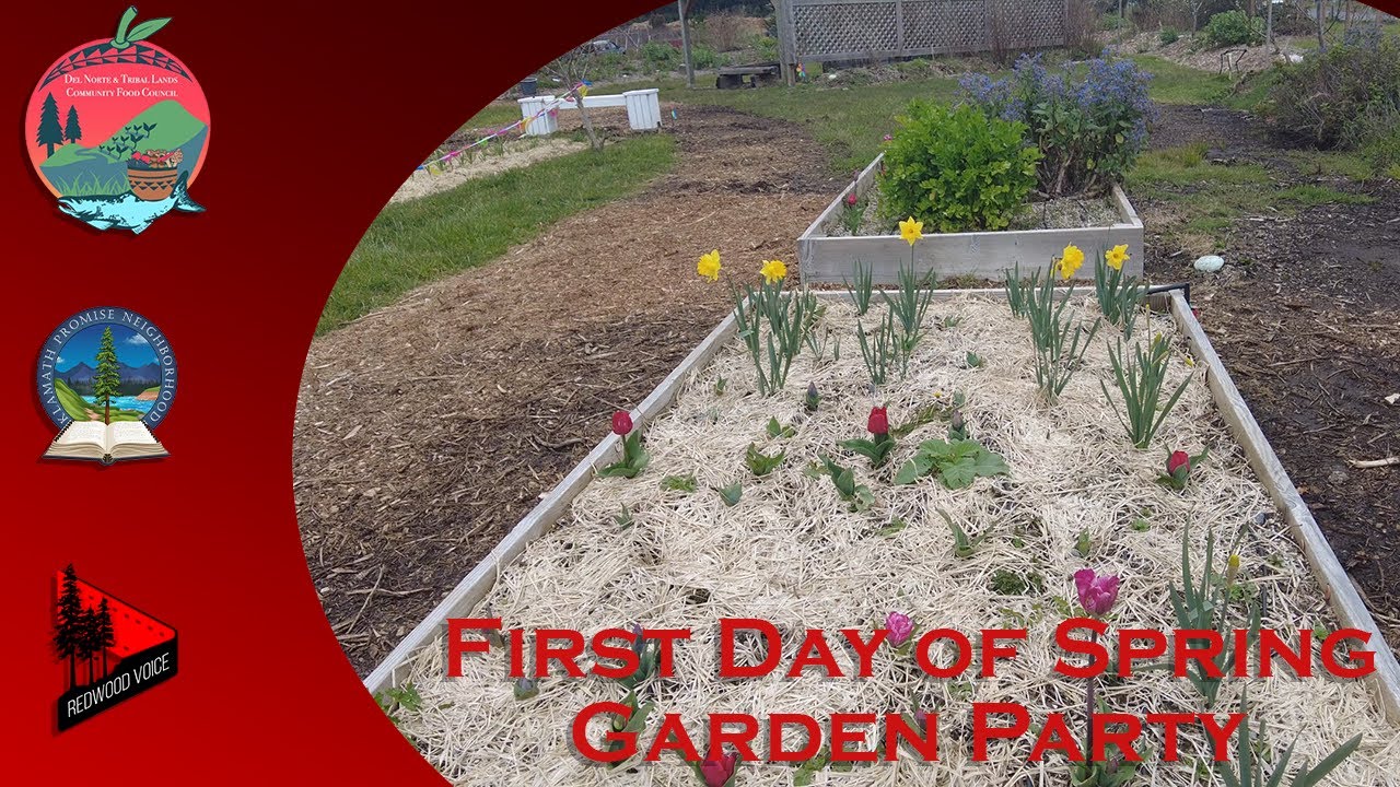 Klamath Promise Neighborhood: First Day of Spring Garden Party - YouTube
