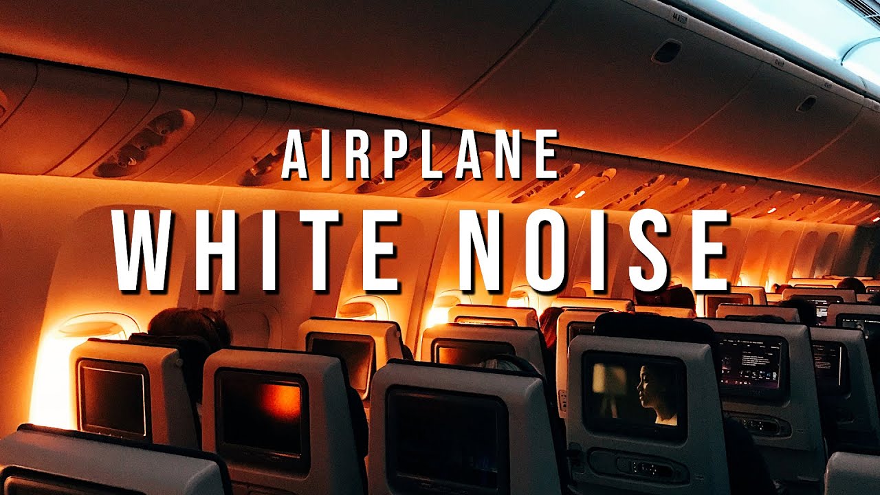 Airplane White Noise | Sleep, Study, Focus | 10 Hour Plane Sound - YouTube