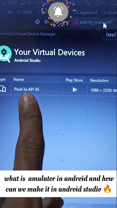 what is emulator in Android studio 🔥 and how can we make it? #shorts ...