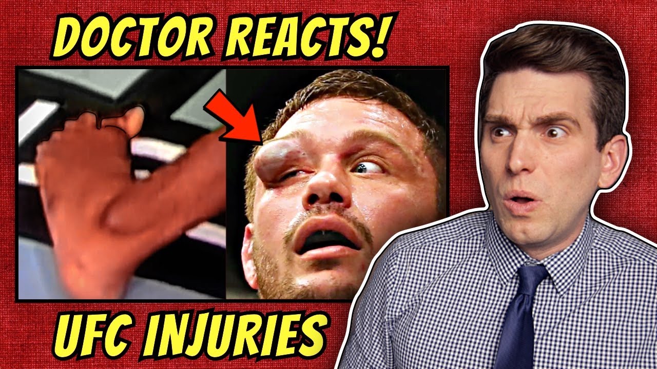 Doctor Reacts to WORST MMA and UFC Injuries of All Time - Part 1 - YouTube