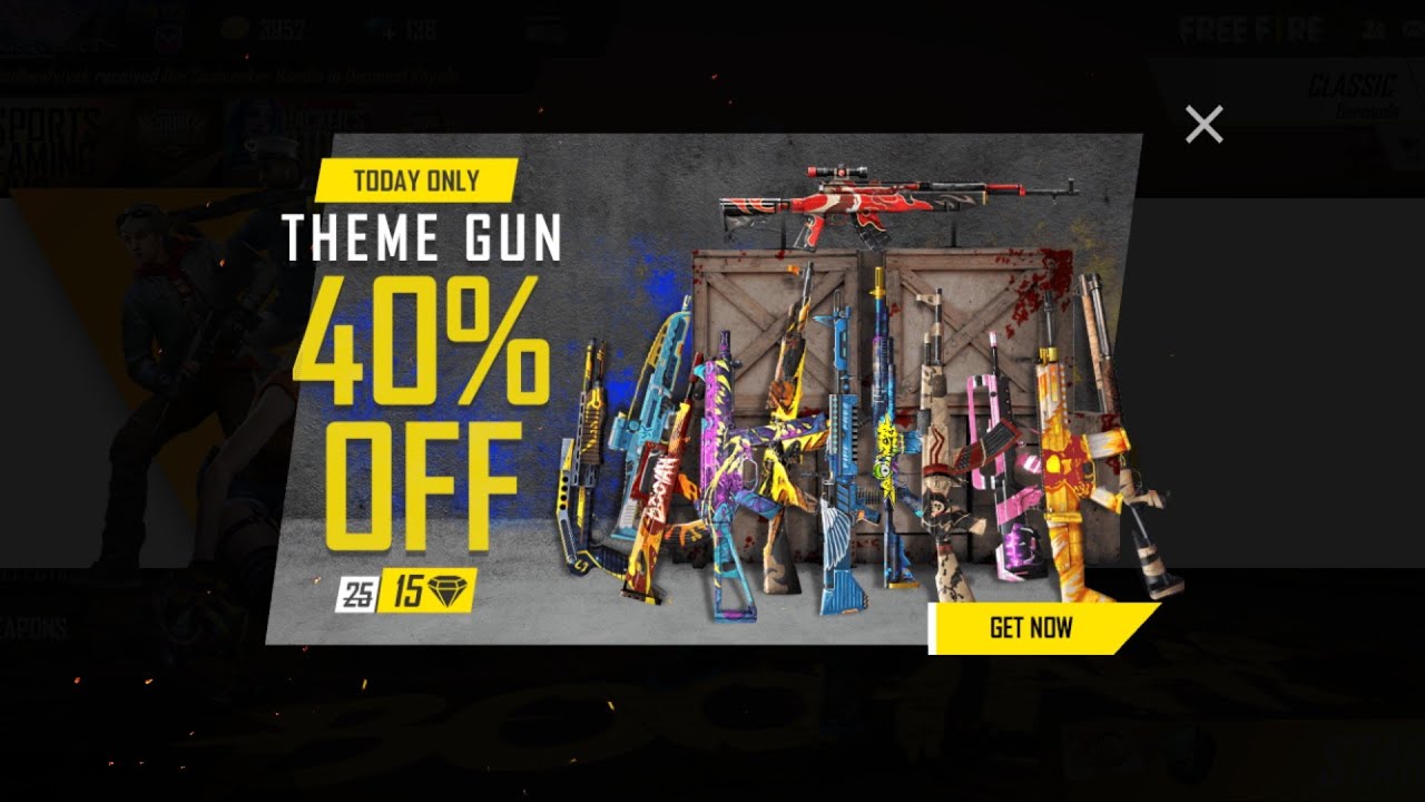 Normal Gun Skin 40% off - YouTube
