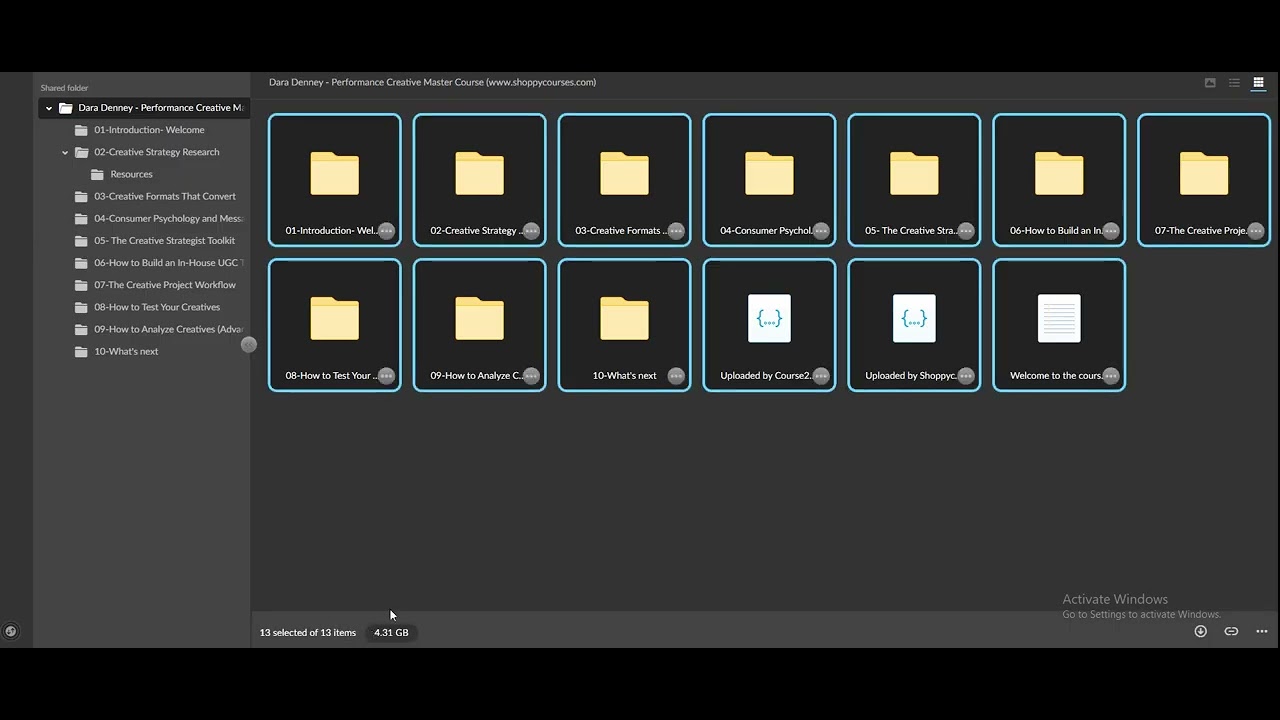 [Download] Dara Denney - Performance Creative Master Course - YouTube