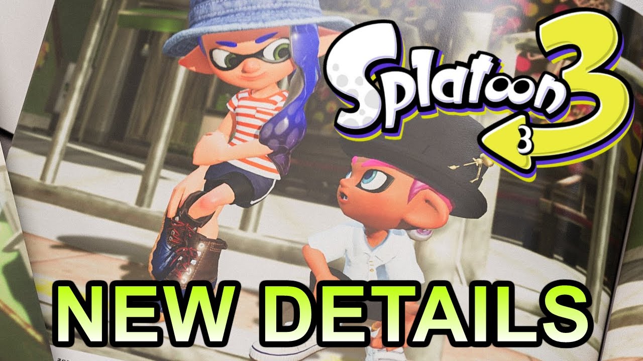 New Splatoon 3 Splash Mob Clothing Brand Details Revealed - YouTube