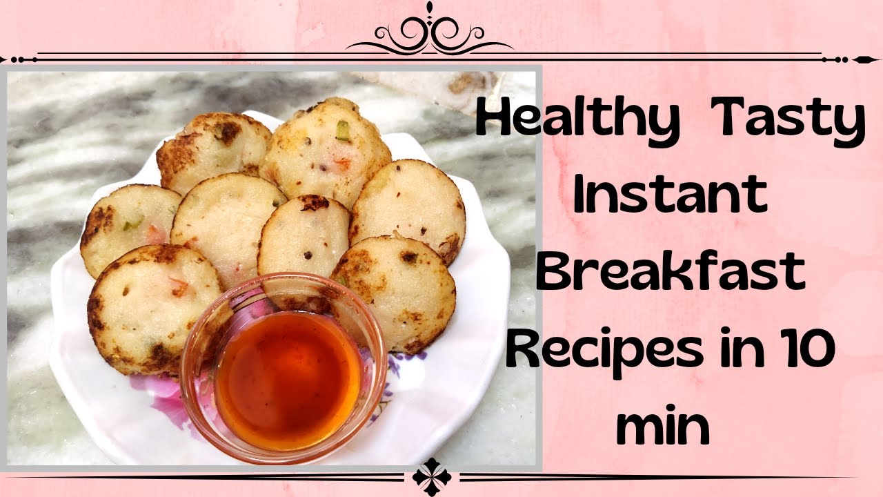Healthy Tasty Instant Breakfast in 10 min/Instant Rawa recipe/# ...