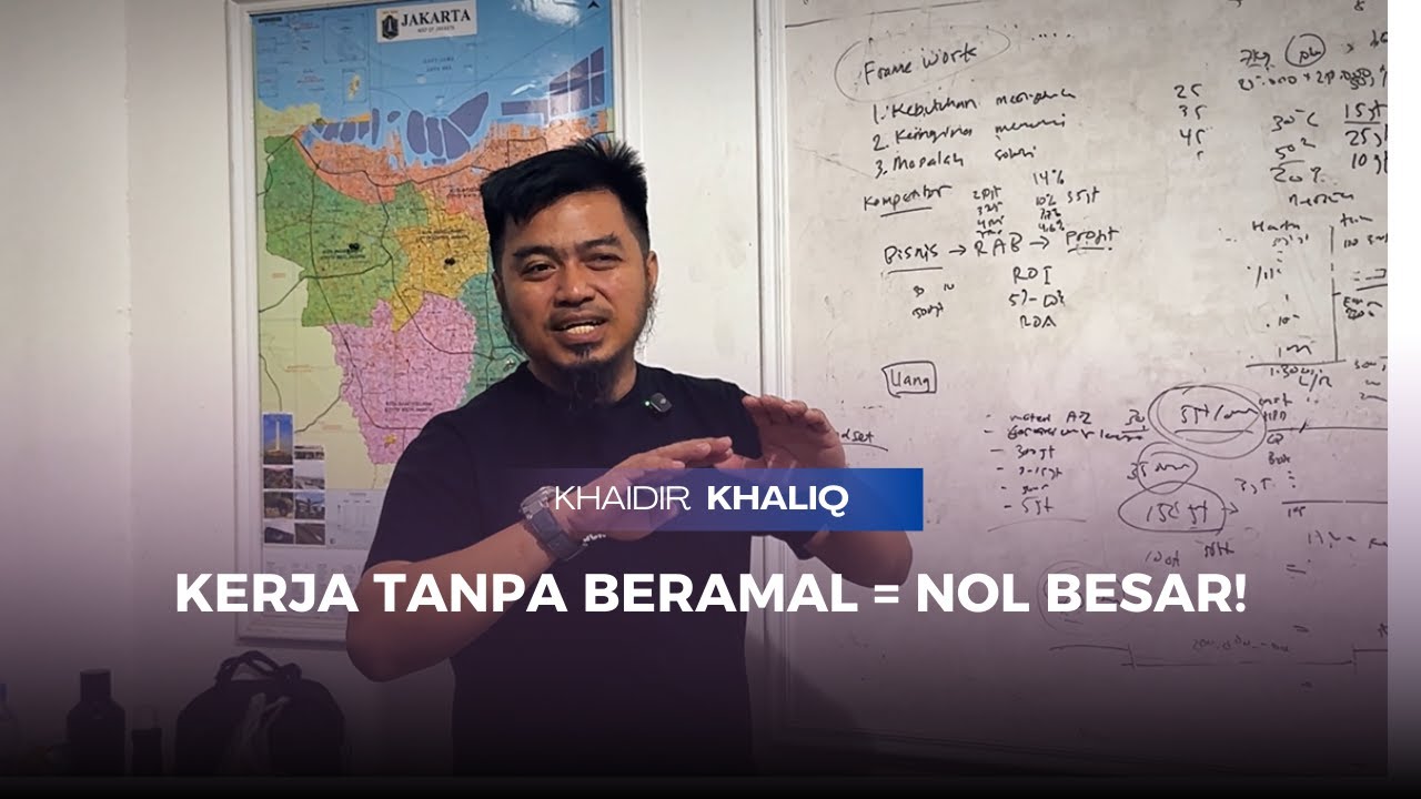Kerja tanpa beramal = Nol Besar! - YouTube