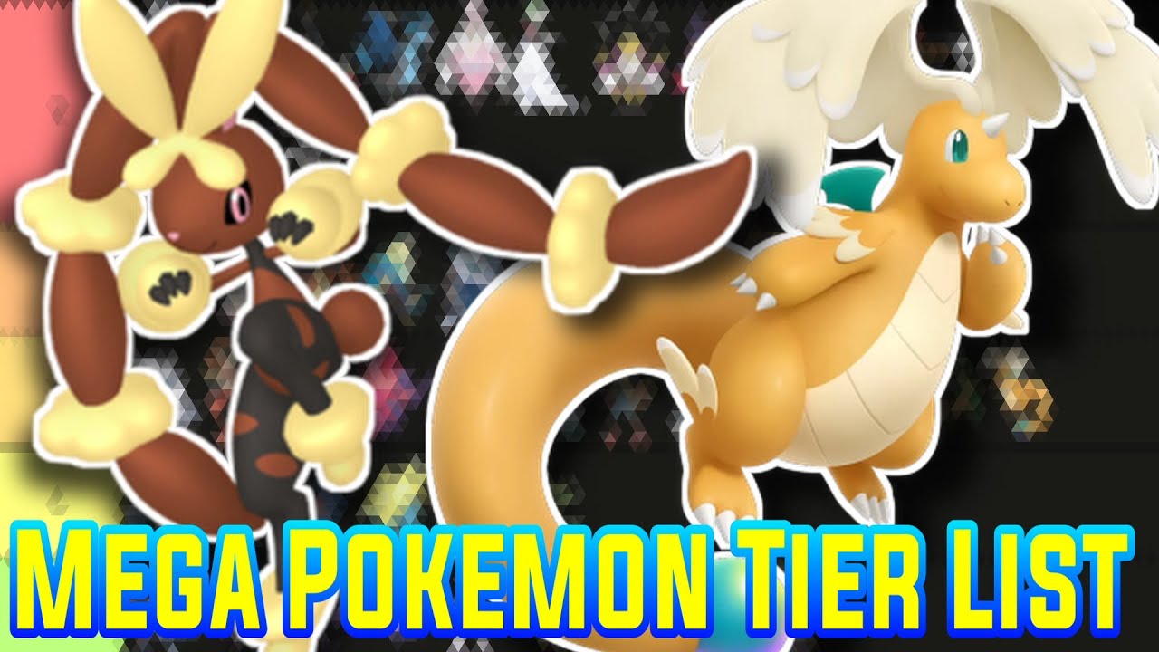 Ranking My Favorite Mega Pokémon Designs – Tier List! Part 1 - YouTube