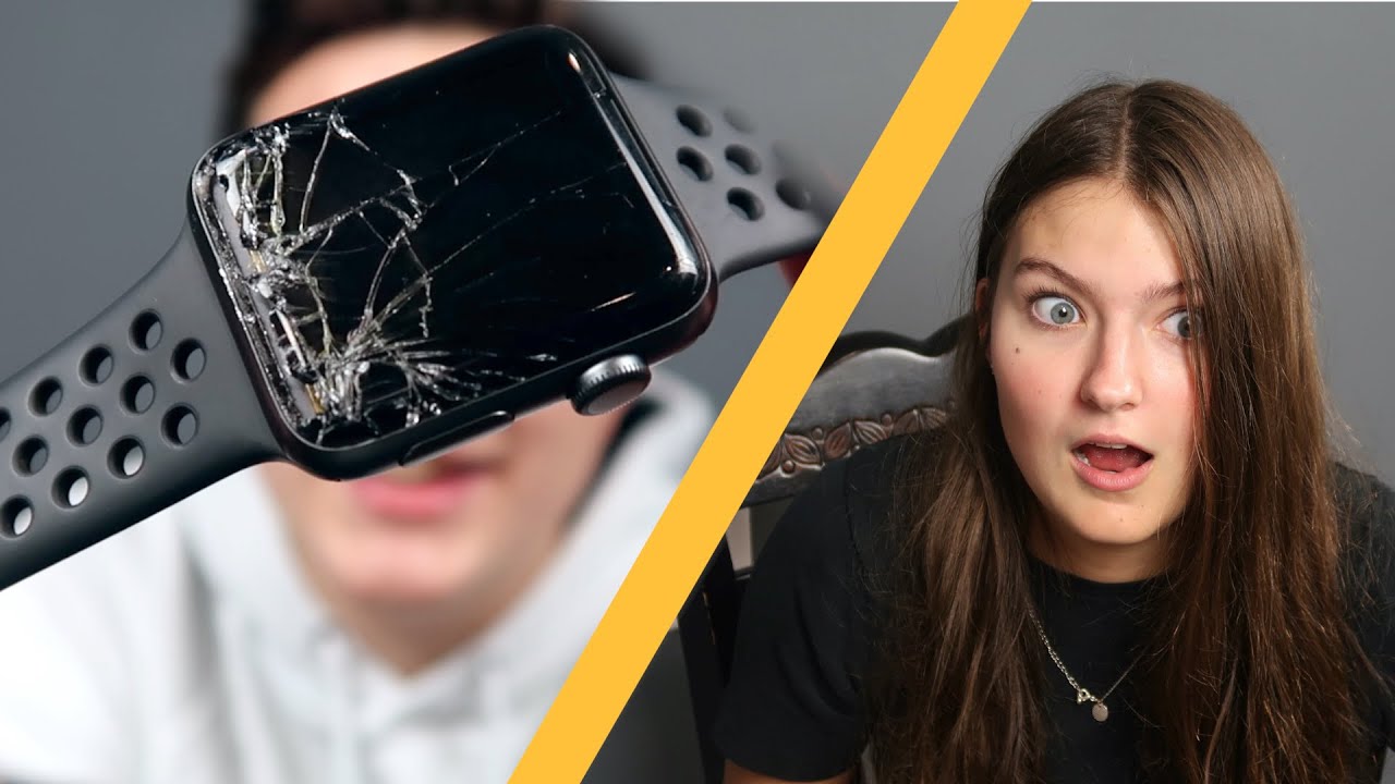 SHE DESTROYED MY APPLE WATCH!! (I got revenge) - YouTube