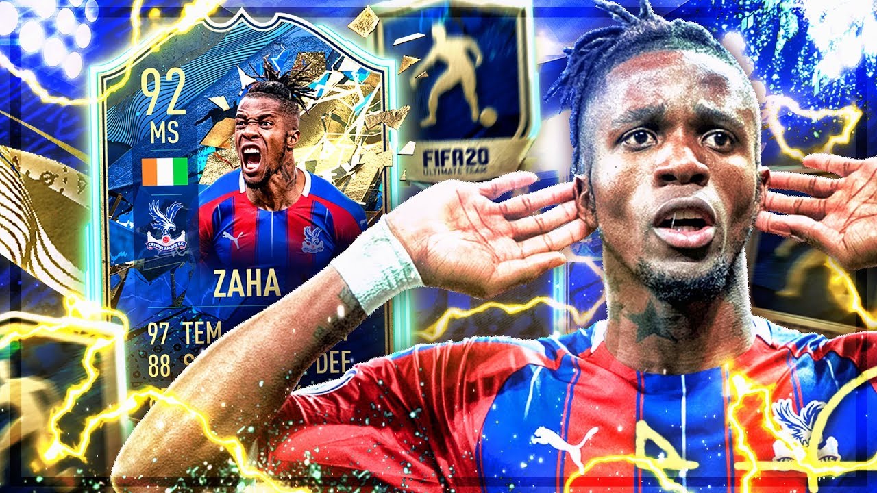 FIFA 20 : TOTS 92 WILFRIED ZAHA Squad Builder Battle 😱🔥 - YouTube