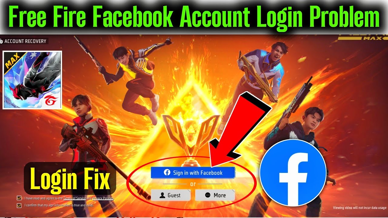 😭 Free Fire Login Problem | Free Fire Facebook Login Problem | Free ...