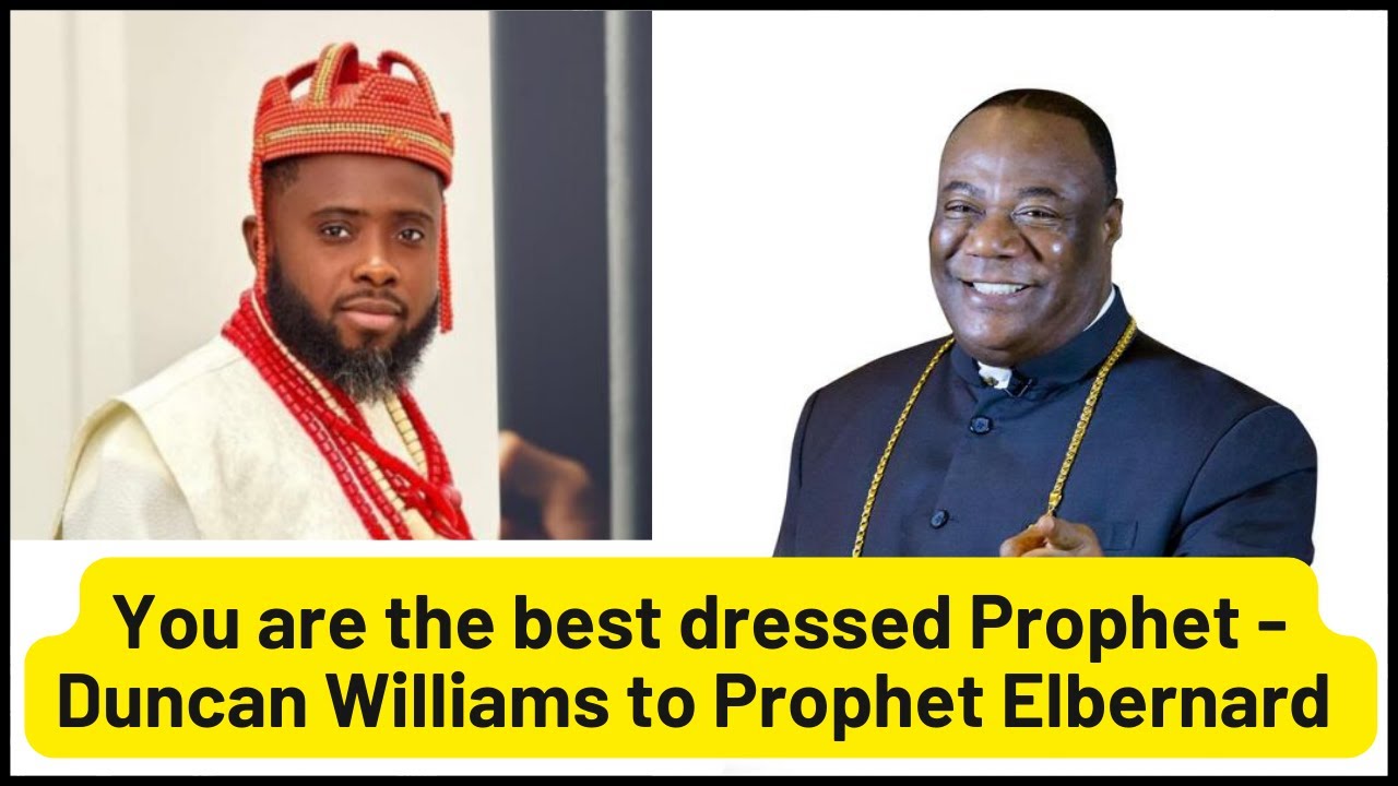 You're the best, well-dressed prophet - Archbishop Duncan Williams ...