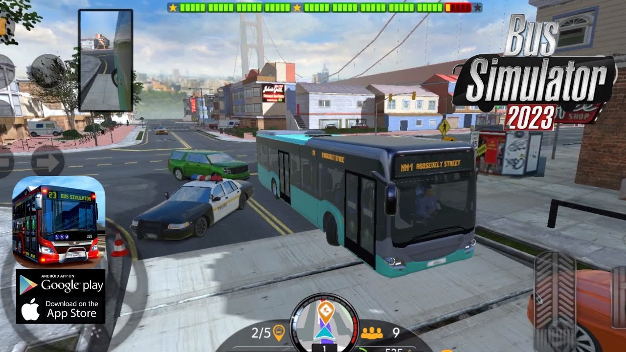 #20 Bus Simulator 2023 Ovilex - GamePlay | Driving a Bus in San ...