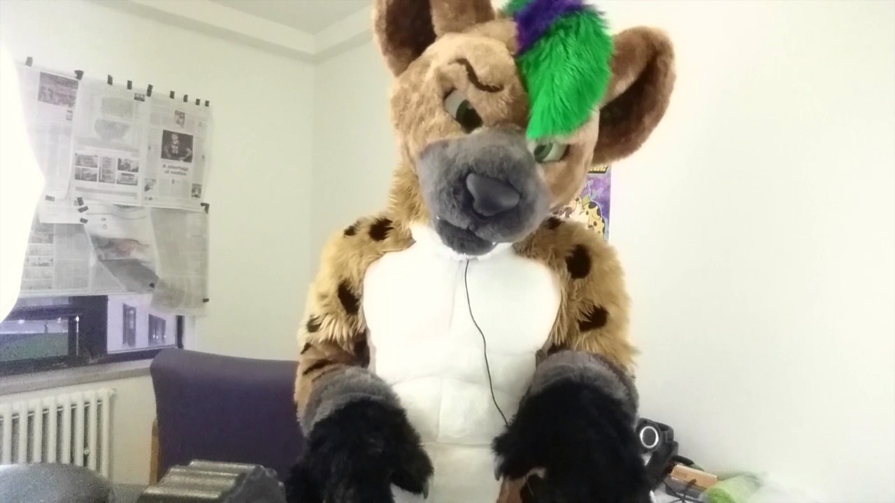 How To Be A Fierce, Snarly, Hyena (fursuit) - YouTube