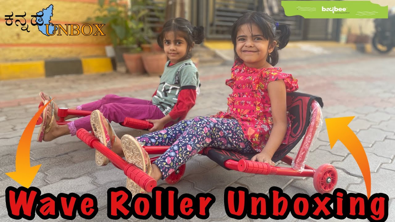 Unboxing Baybee Wave Roller Scooter for Kids | Best gift to kids ...