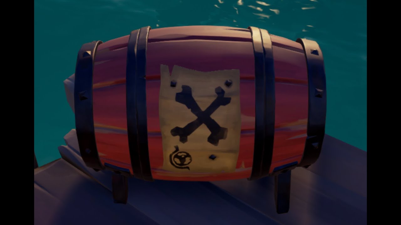 Launching a sneaky surprise attack with the mighty gunpowder keg - Sea ...