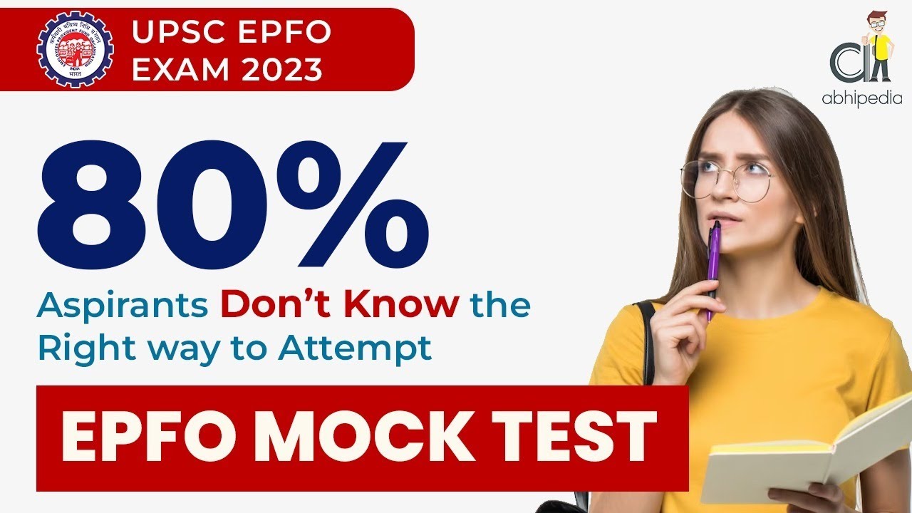 Right Way to Attempt EPFO Test Series 2023 | Subject Wise Test Series ...