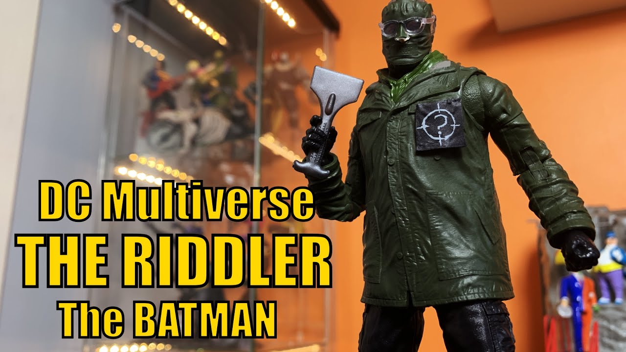 DC Multiverse | The Riddler | The Batman Movie | McFarlane Toys | DC ...