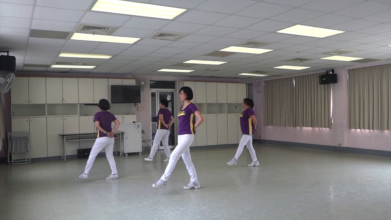 Cap Tango Line Dance 帽子探戈：基礎級排舞(含分解數拍) - YouTube