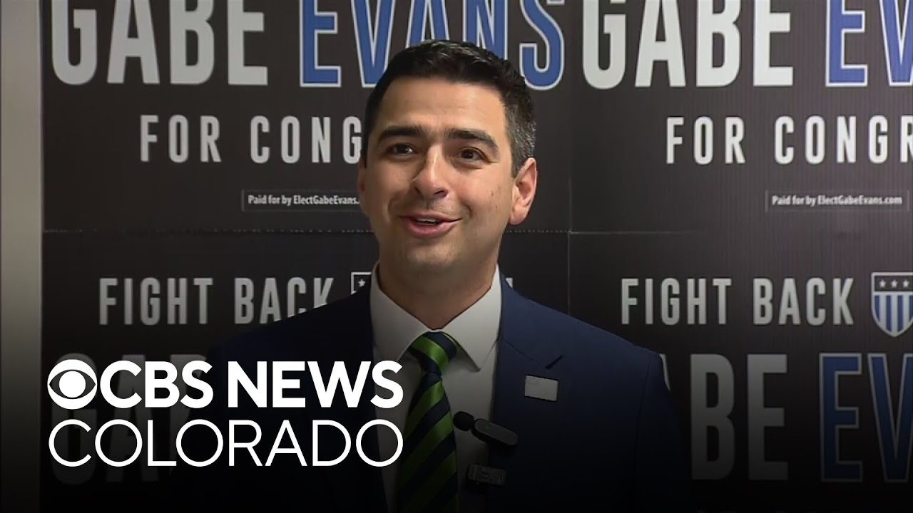 U.S. Rep.-elect Gabe Evans declares victory in Colorado's District 8 ...