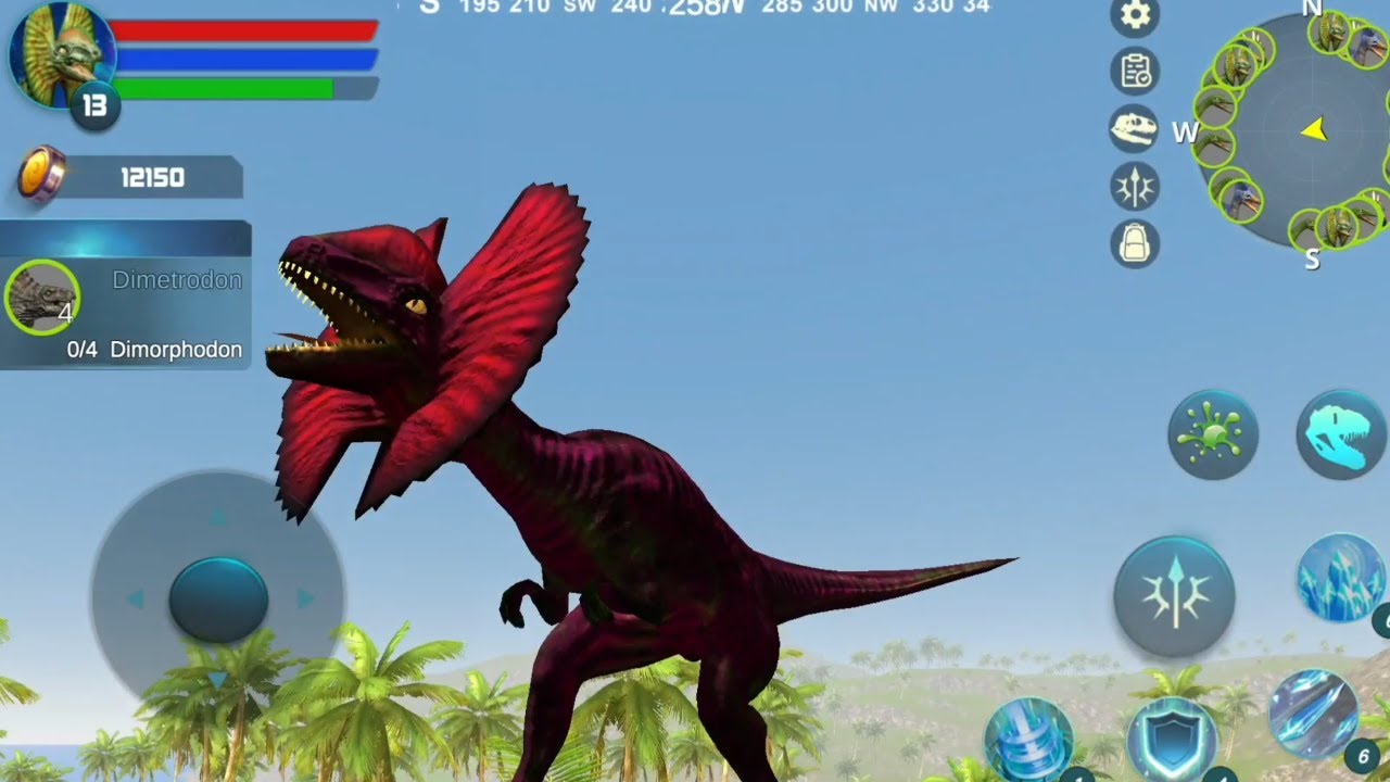 Best Dino Games - Dilophosaurus Simulator Android Gameplay Dinosaur ...