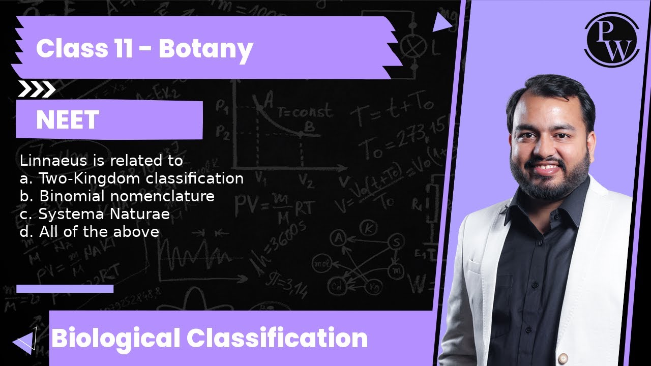 Linnaeus is related to a. Two-Kingdom classification b. Binomial ...