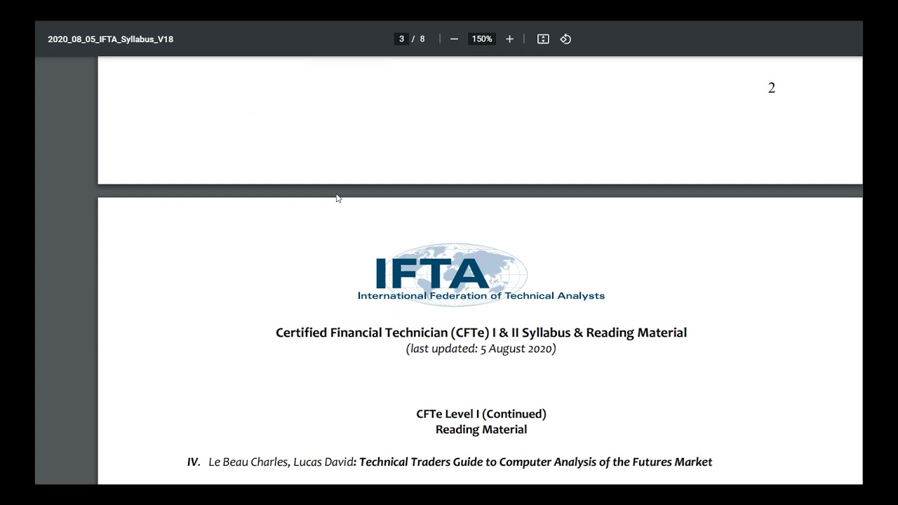 Introduction to CFTe level 1 - YouTube