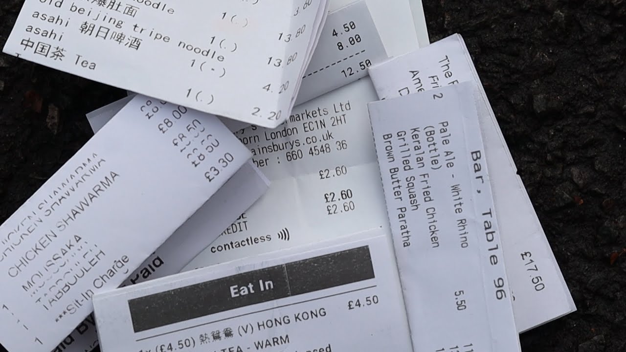 London Receipts - YouTube