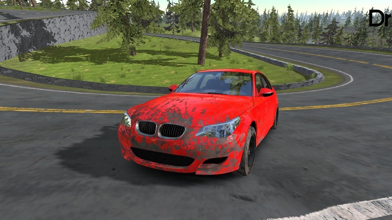BMW M5 E60 Off-Road Challenge Ends in High-Speed Crash! - YouTube