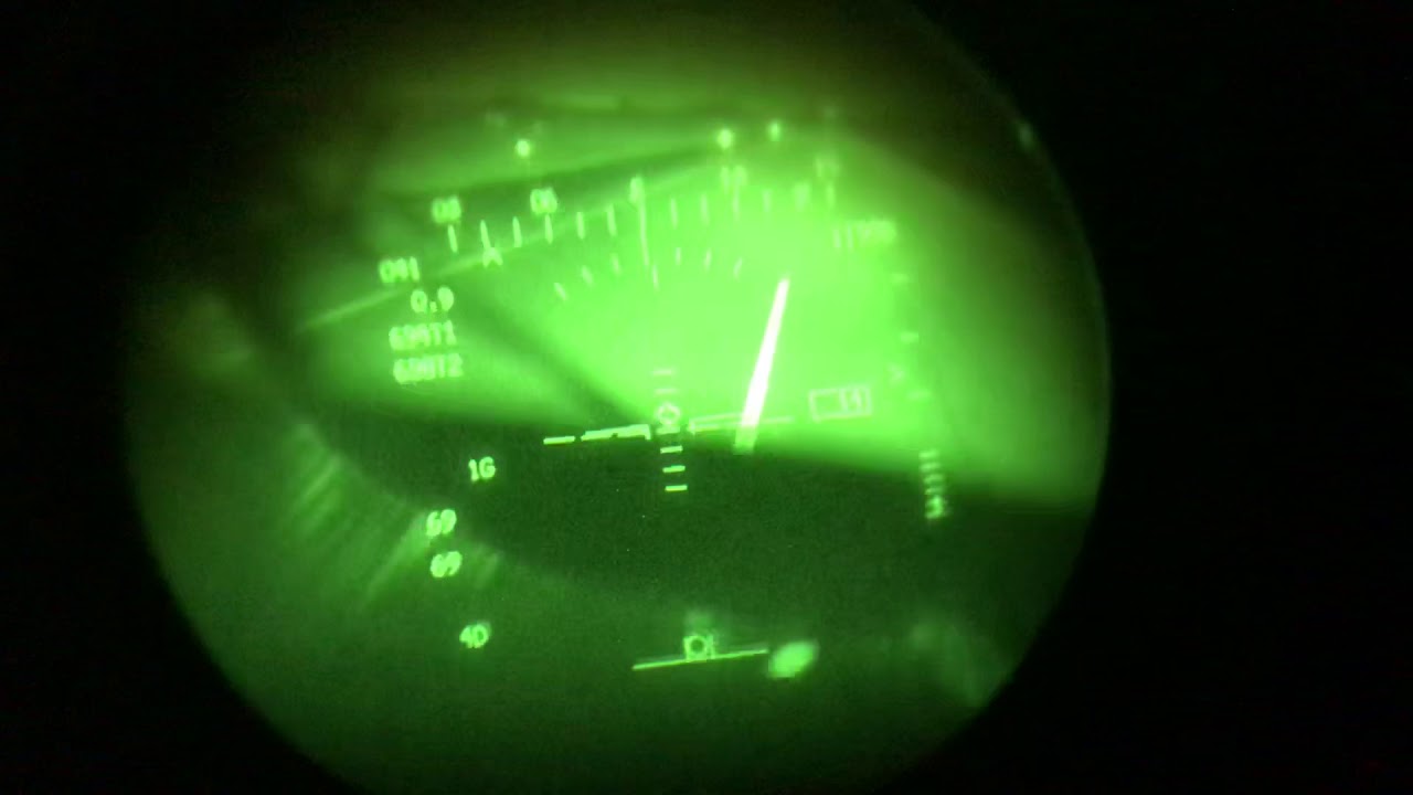 Real Black Hawk Pilot's Fini flight footage with NVG and HUD - YouTube
