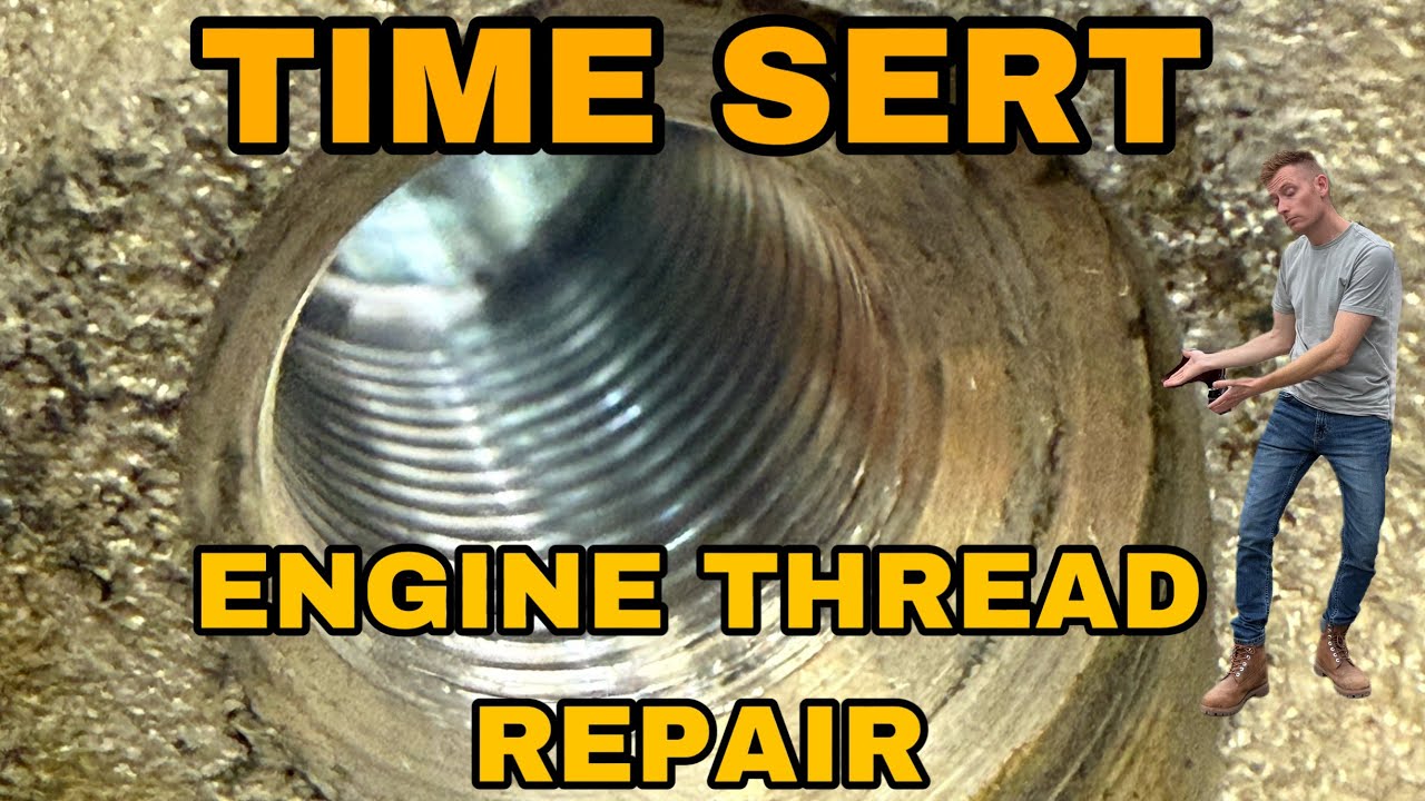 Glowplug Thread Repair - TIME SERT never use a Helicoil for this job ...