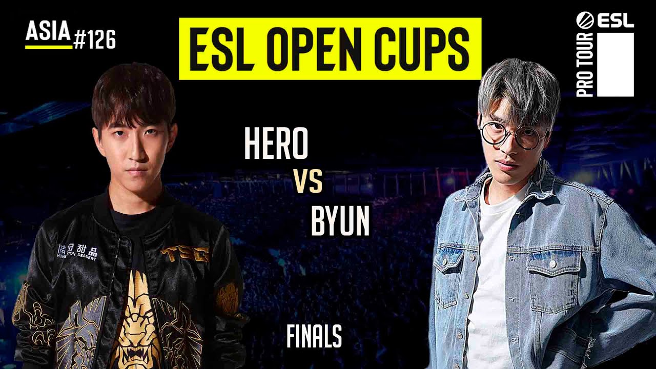 StarCraft 2 - herO vs ByuN / FINAL ESL Open Cup #126 Korea - YouTube
