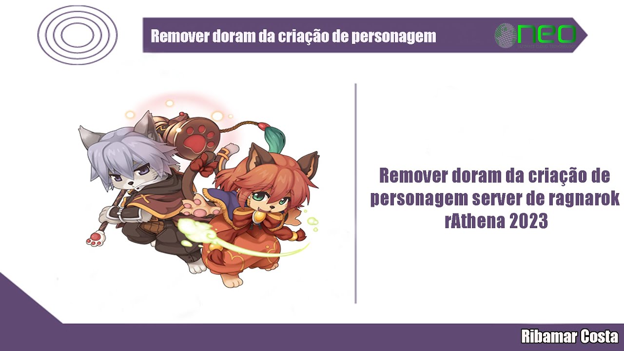 Remover doram da criação de personagem / server de ragnarok / rAthena ...