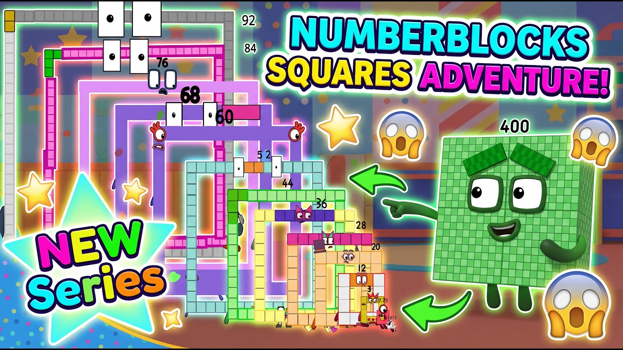 Numberblocks Math: Learn Adding Numbers | Numberblocks Sneezes | LEVEL ...