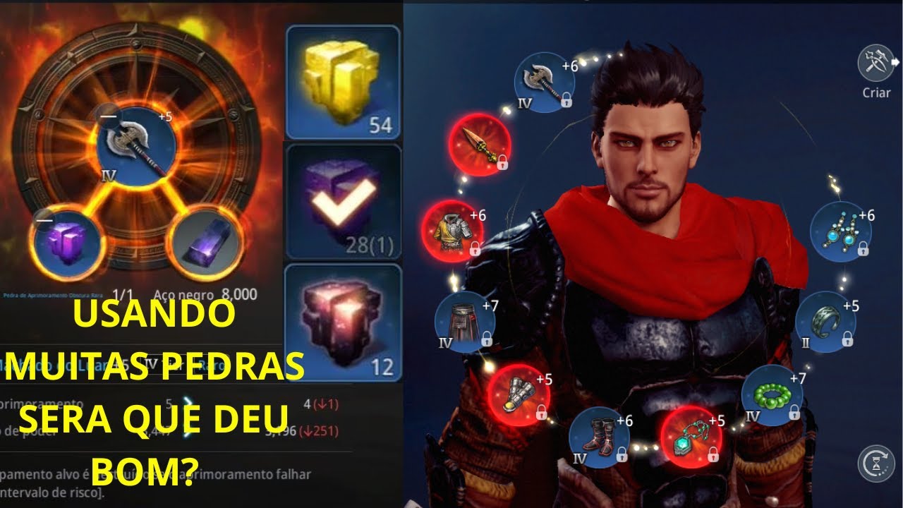 como colocar equipamentos +8 mir4 - YouTube