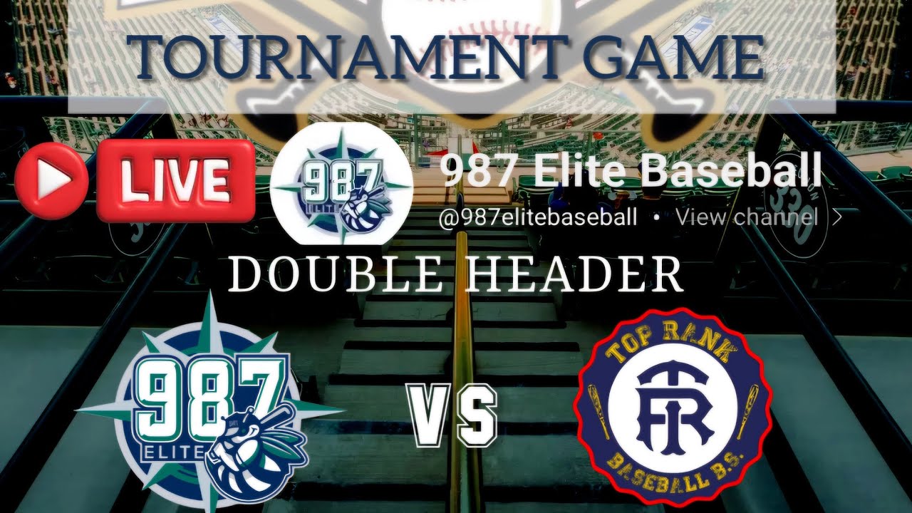2do Juego 987 Elite Baseball Vs Top Rank - YouTube
