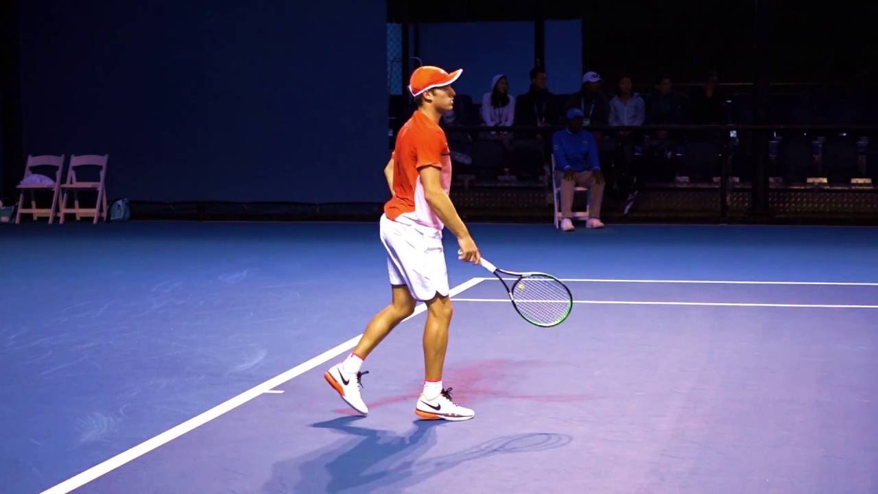 Oliver Anderson - Australian Open juniors 2016 - video - YouTube