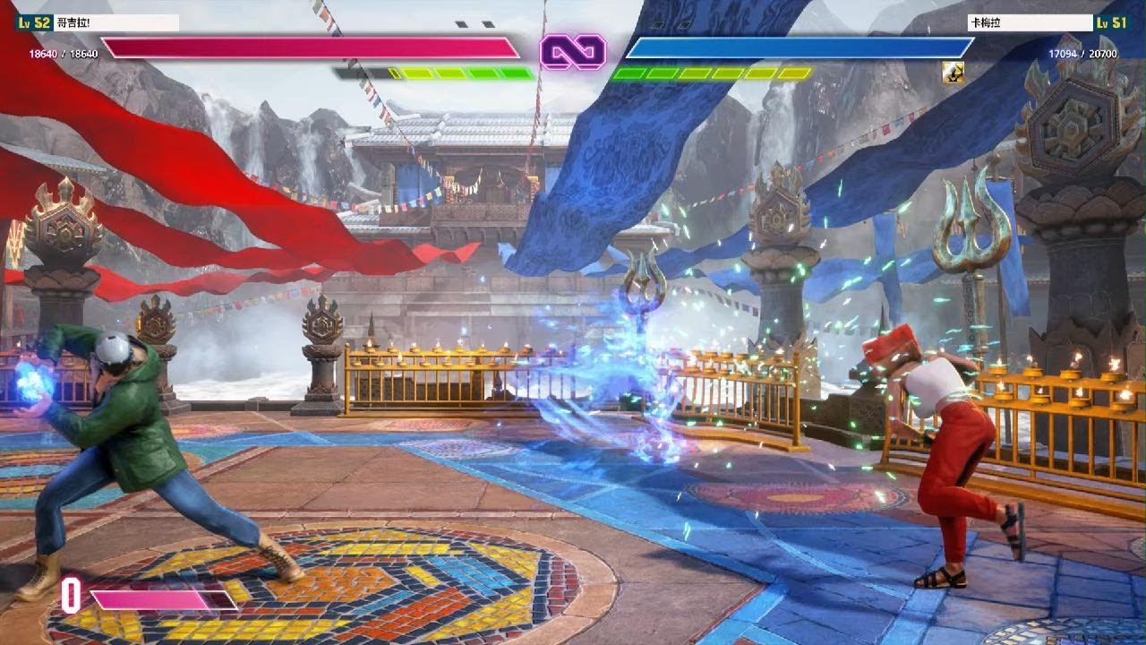 PS5 Street Fighter 6 SF6 快打旋風6 WORLD TOUR ENDING 故事模式15-1 卡梅拉 肯風格 無腦打法 ...
