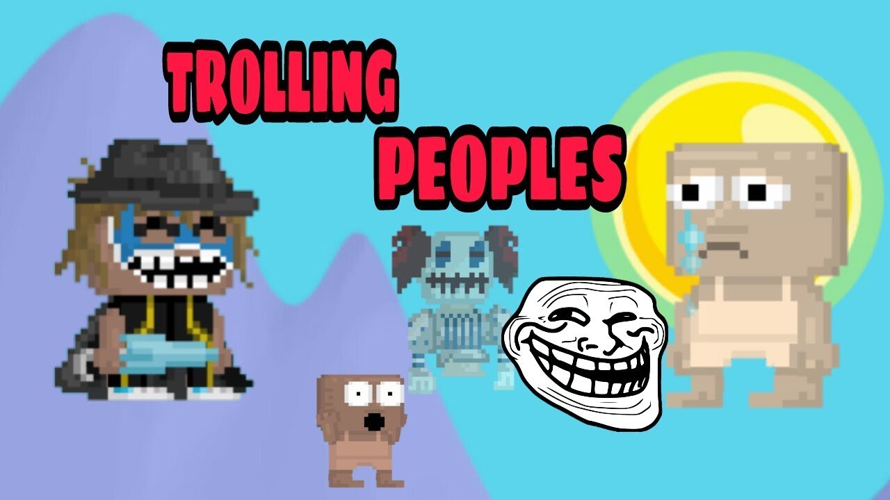 Growtopia | Trolling Peoples - YouTube