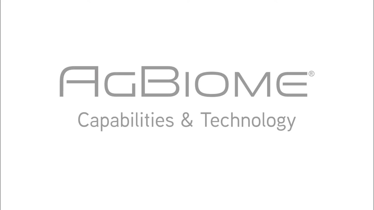 AgBiome Capabilities & Technology 2020 - YouTube