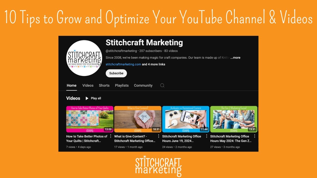 10 Tips for Optimizing Your YouTube Channel and Videos - YouTube