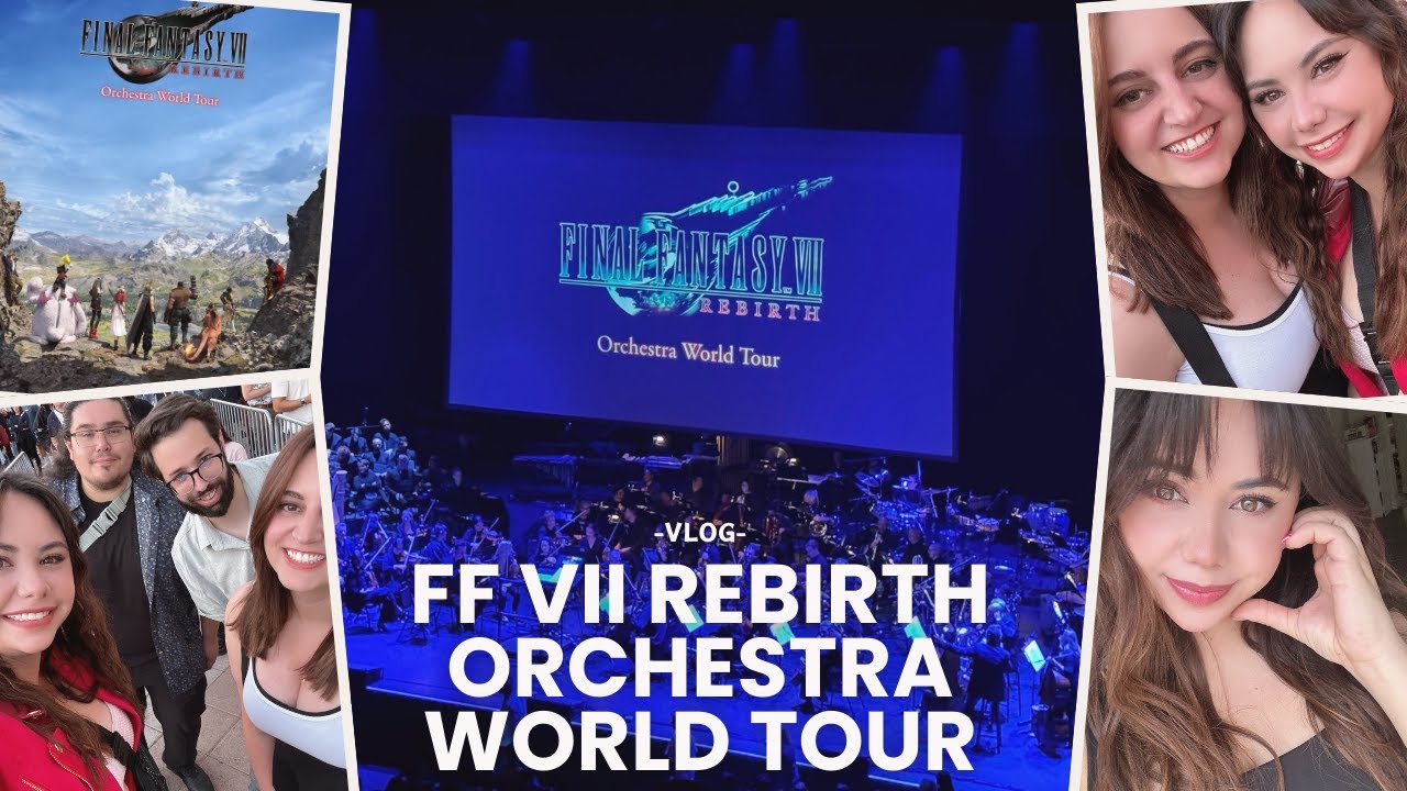 Final Fantasy VII Rebirth Orchestra World Tour 2024 (Los Angeles)| Vlog ...